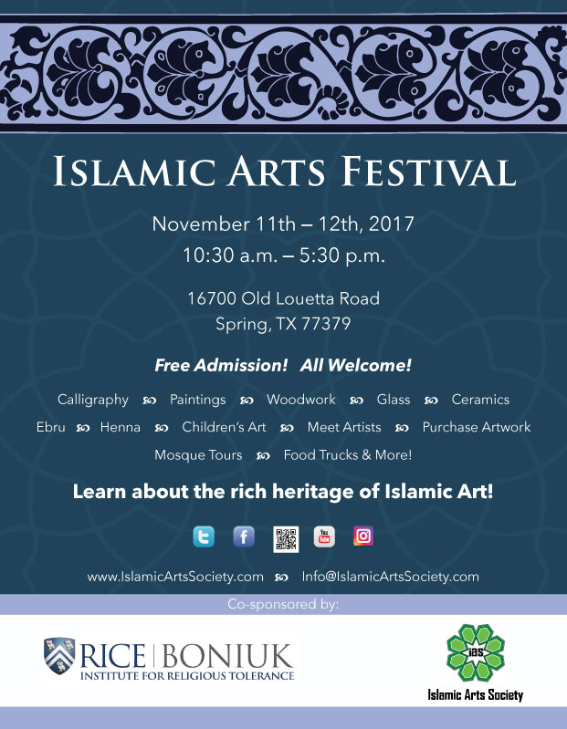 2017 Islamic Arts Festival – Masjid AlSalam