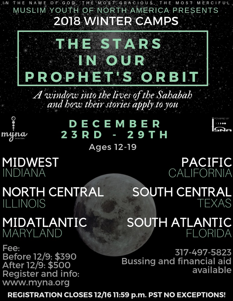 MYNA Winter Camp – Masjid AlSalam