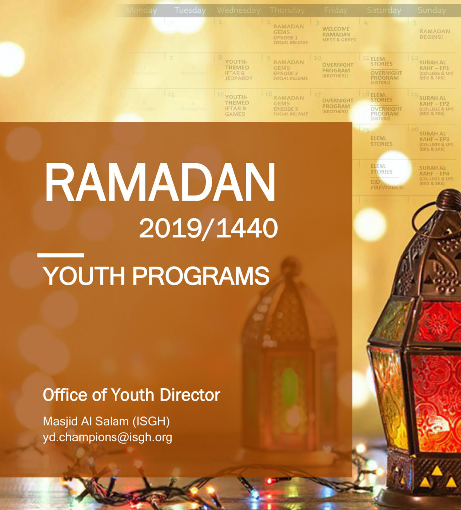 Ramadan Youth Programs Overview – Masjid AlSalam
