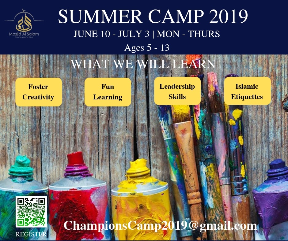 Summer Camp 2019 – Masjid AlSalam