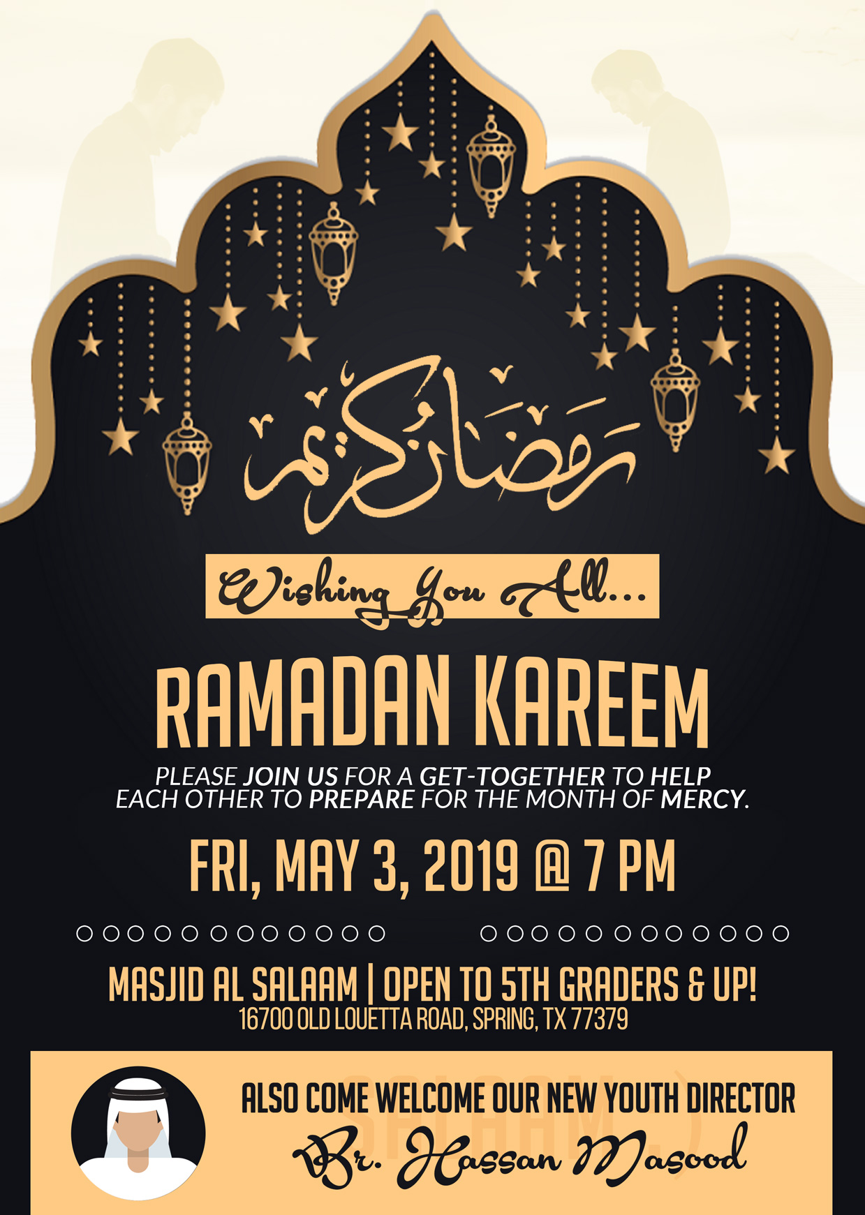Welcome Ramadan w/ Youth @ Champions – Masjid AlSalam