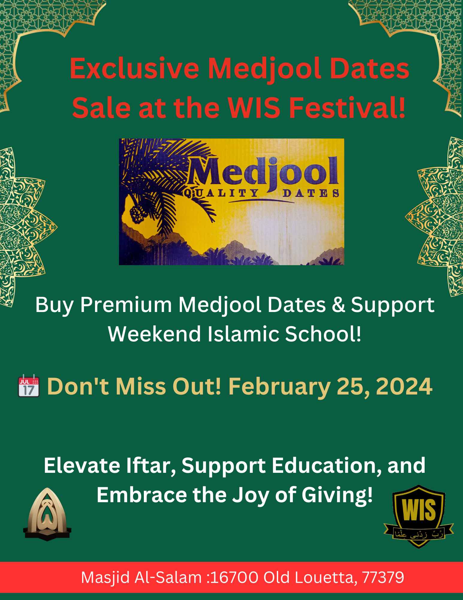 Weekend Islamic School Festival – Masjid AlSalam